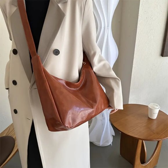 Bejeweled Helen | Bags | New Vegan Leather Crescent Bag | Poshmark